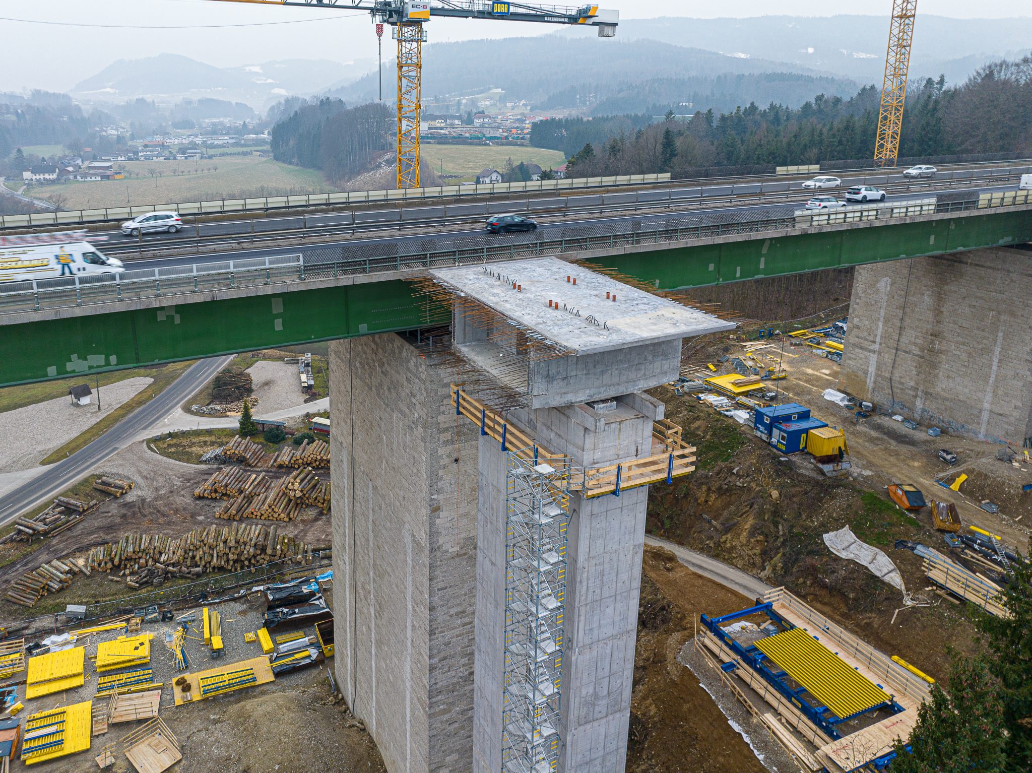 OÖ: Leuchtturmprojekt Aurachbrücke - DOKA Blog